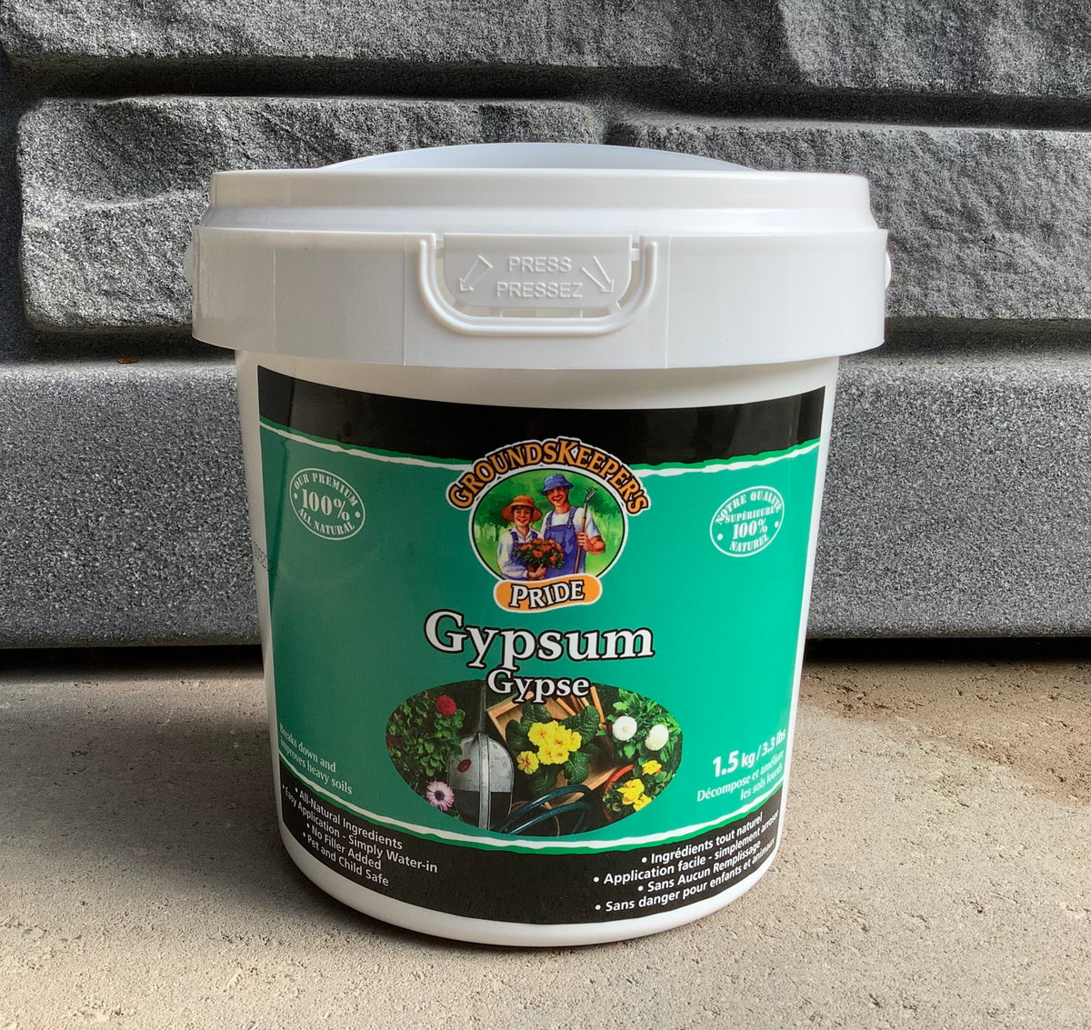 Groundskeeper's Pride Gypsum - 1.5kg – Sherwood Greenhouse and Garden ...