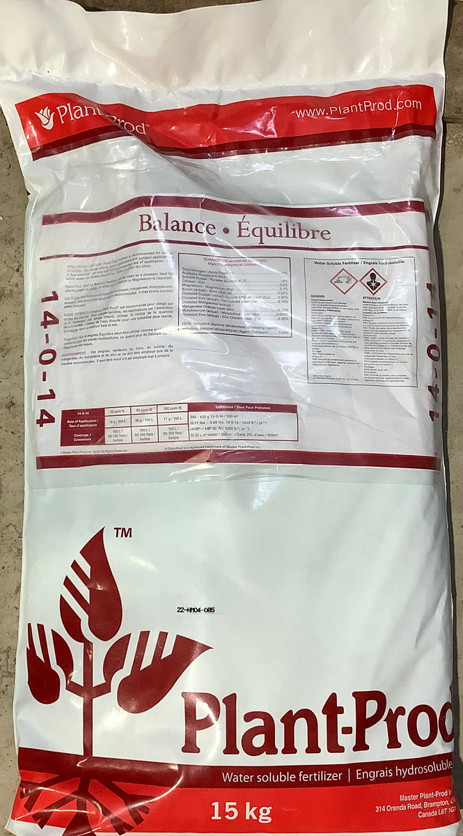 Plant Prod Balance – Sherwood Greenhouse and Garden Centre Ltd